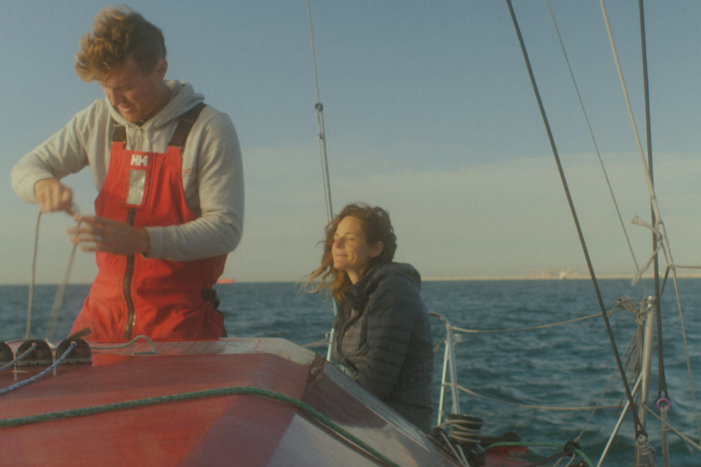 Jay Thompson and his family have lived at sea for the past ten years ...
